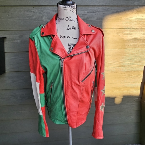 Diesel | Jackets & Coats | Rare Diesel Daredevil Lambskin Leather Moto ...